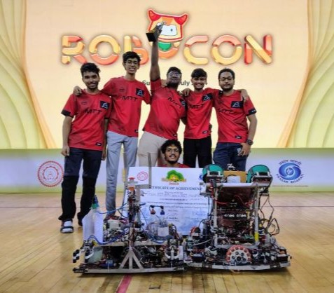 Tech Team Achieves Remarkable Success DD Robocon 2024 : MIT-WPU Achiever